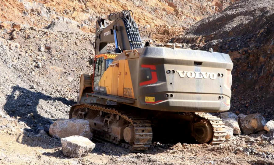 超大型开山利器：沃尔沃EC950EL一台抵三台EC360_铁甲工程机械网