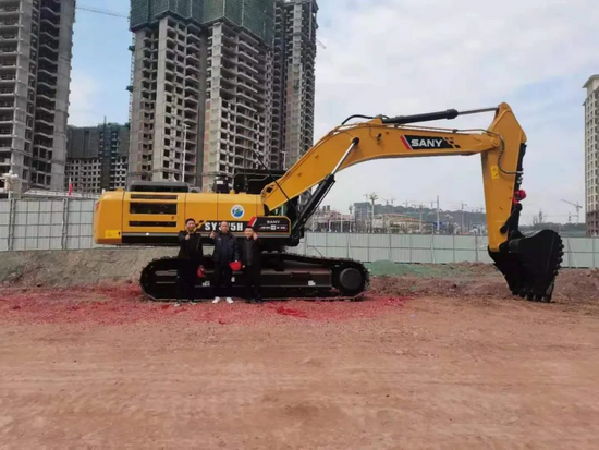 一次性30台!开山神器SY375H再次应证了自己的实力_铁甲工程机械网