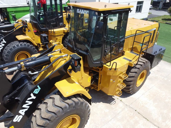 新能源，新势力！三一电动装载机SW956E震撼来袭！_铁甲工程机械网