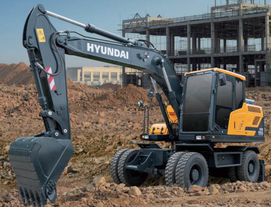 市政施工，城市先锋——现代HW150轮挖“真香”来袭_铁甲工程机械网