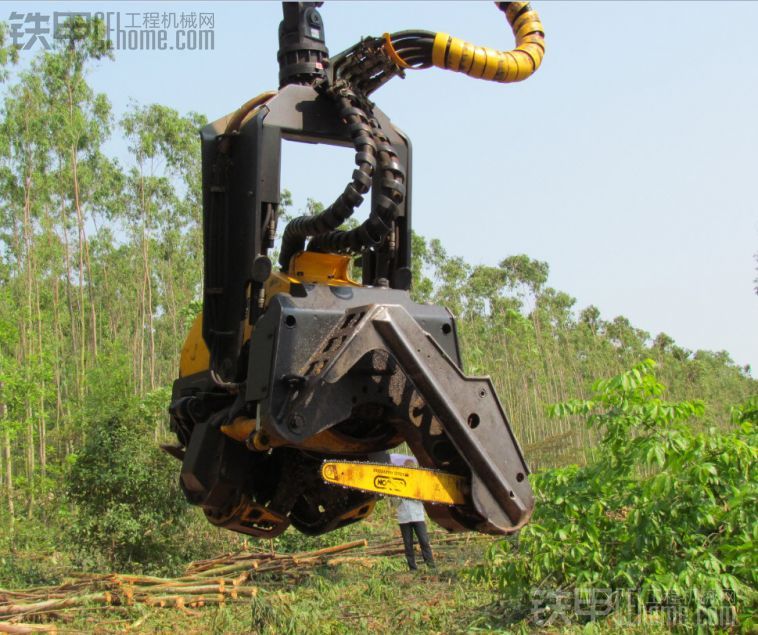 小松伐木机,小型伐木机,小松装载机_大山谷图库